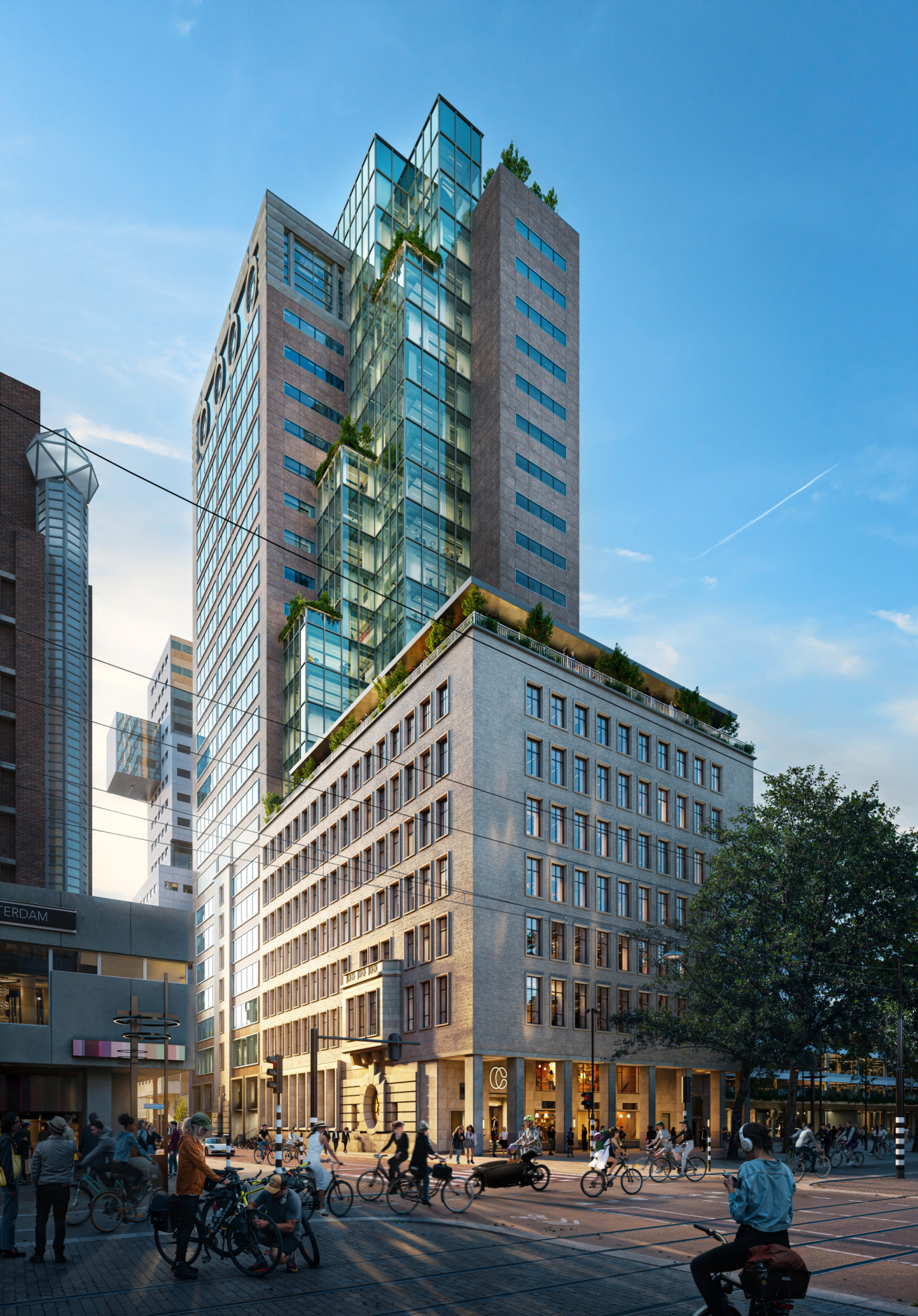 Transformatie Coolsingel 93, ontwerp van… | Paul de Ruiter Architecten